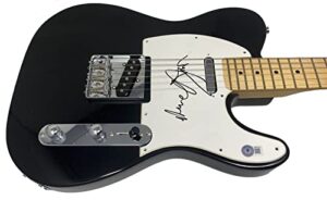 yelawolf signed autographed electric guitar love story rapper singer beckett coa