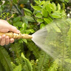 GORILLA EASY CONNECT Garden Hose Adjustable Spray Nozzle with Quick Connect