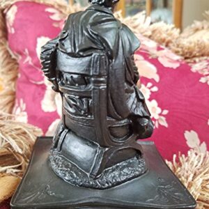 Hand cast Sculpture of Williams Shakespeare made from 500 million year old slate