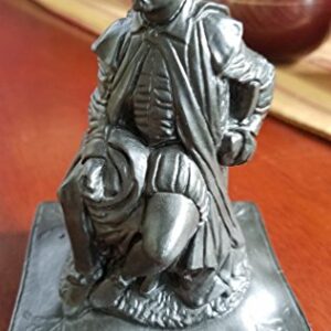 Hand cast Sculpture of Williams Shakespeare made from 500 million year old slate