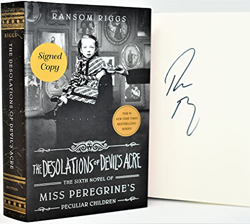 The Desolations of Devil's Acre by Ransom Riggs (Signed Book)