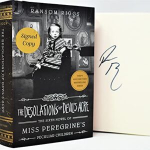 The Desolations of Devil's Acre by Ransom Riggs (Signed Book)