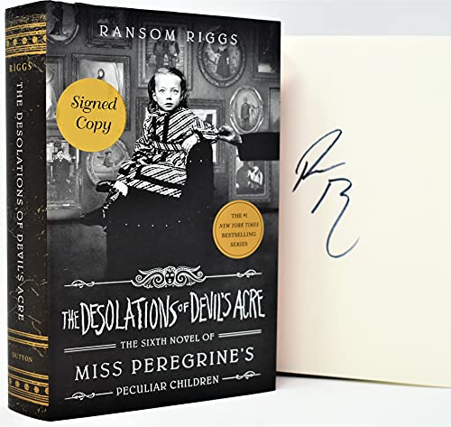 The Desolations of Devil's Acre by Ransom Riggs (Signed Book)