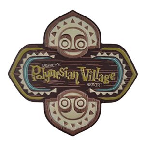 disney parks magnet – polynesian village resort – logo