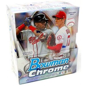 2018 bowman chrome mlb baseball hobby box