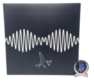 alex turner arctic monkeys signed autograph am vinyl record album lp beckett coa