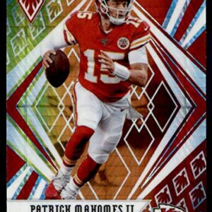 Football NFL 2020 Panini Phoenix Fire Burst #45 Patrick Mahomes II Chiefs