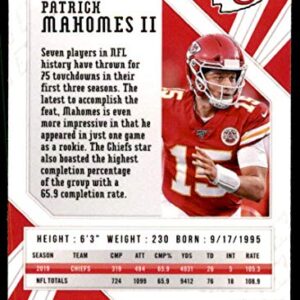 Football NFL 2020 Panini Phoenix Fire Burst #45 Patrick Mahomes II Chiefs