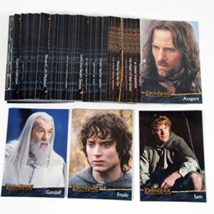 2003 Topps Lord of the Rings Return of the King Rare Japanese Card Set (80/81)