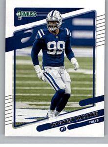 2021 donruss #154 deforest buckner indianapolis colts nfl football card nm-mt