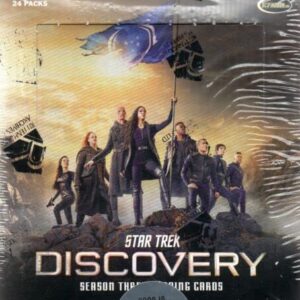 2022 Rittenhouse Star Trek Discovery Season 3 Trading Cards Factory Sealed Hobby Box 24 Packs 2 Autographs & 1 Relic