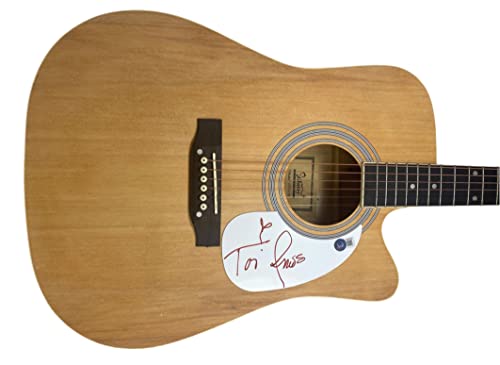 Tori Amos Signed Autographed Full Size Acoustic Guitar Beckett COA