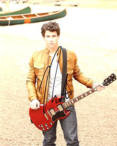 Nick Jonas JONAS BROTHERS In Person Autographed Photo