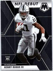 2020 panini mosaic #269 henry ruggs iii rc rookie las vegas raiders nfl football trading card