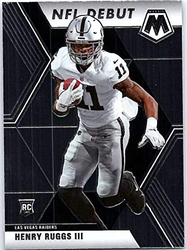 2020 Panini Mosaic #269 Henry Ruggs III RC Rookie Las Vegas Raiders NFL Football Trading Card