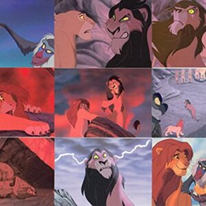 THE LION KING SERIES 1 1994 SKYBOX COMPLETE BASE CARD SET OF 90