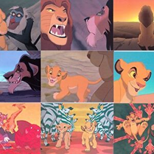 THE LION KING SERIES 1 1994 SKYBOX COMPLETE BASE CARD SET OF 90