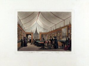 monsr. j. isabey’s exhibition rooms, 61 pall mall/salle d’exhibition de j. isabey, a londres