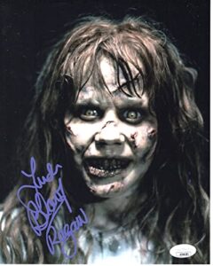 linda blair signed 8×10 photo the exorcist regan horror movie autograph jsa authentication