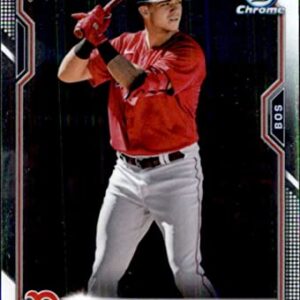 2021 BOWMAN CHROME #1 BOBBY DALBEC RC RED SOX BASEBALL MLB