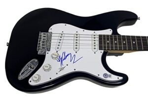 hilary duff signed autographed electric guitar lizzie mcguire beckett coa