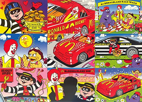 MCDONALDLAND 500 1996 COLLECT-A-CARD BASE CARD SET OF 50 RONALD MCDONALD