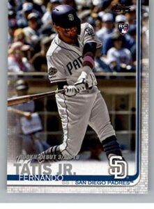 2019 topps update #us56 fernando tatis jr. rc rookie san diego padres mlb baseball trading card