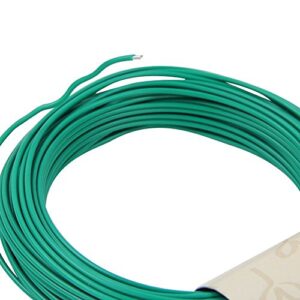 KINGLAKE 100 Feet Green Sturdy Plastic Coated Garden Wire 1.8mm Plant Twist Tie Garden Training Wire (2pks 50 ft)