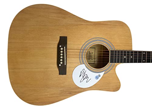 Robert Smith Signed Autographed Full Size Acoustic Guitar The Cure Beckett COA