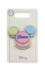 disney pin – epcot world showcase – france – mickey mouse icon – macaron