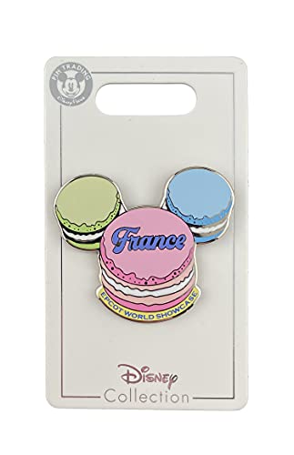 Disney Pin - Epcot World Showcase - France - Mickey Mouse Icon - Macaron