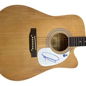 Adam Levine Signed Autographed Full Size Acoustic Guitar Maroon 5 Beckett COA