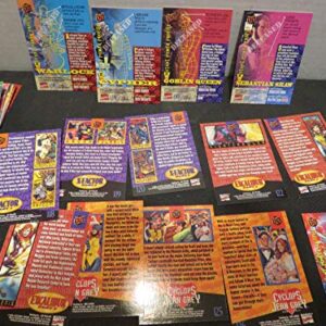 1994 FLEER ULTRA X-MEN 150 CARD SET (NEAR MINT/MINT)