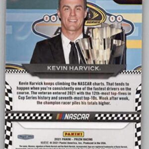 2021 Panini Prizm Variations Racing #36 Kevin Harvick Official Nasar Racing Trading Card in Raw (NM or Better) Condtion