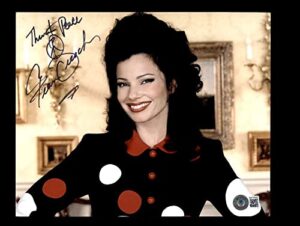 fran drescher bas beckett coa signed 8×10 photo autograph