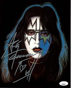 ace frehley kiss 8×10 photo signed autographed authentic jsa coa