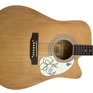 Reba McEntire Signed Autographed Full Size Acoustic Guitar Country Beckett COA