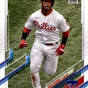 2021 Topps Series 1 Baseball #109 Jean Segura Philadelphia Phillies Official MLB Trading Card