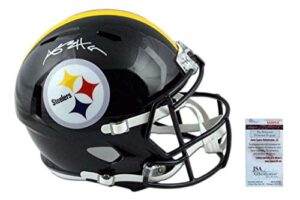 pittsburgh steelers antonio brown autographed signed speed helmet – jsa – autographed nfl helmets