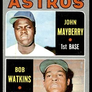 Baseball MLB 1970 Topps #227 John Mayberry/Bob Watkins RC Astros