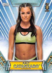 wrestling wrestling 2019 topps women’s division #40 kacy catanzaro #40 nm near mint