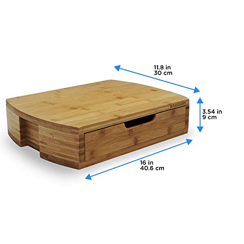 AeroGarden Bamboo Garden Storage Drawer, Holds Indoor Garden Supplies