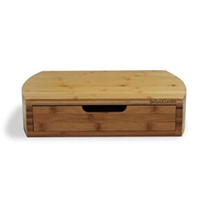 AeroGarden Bamboo Garden Storage Drawer, Holds Indoor Garden Supplies