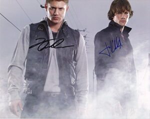 jensen ackles & jared padalecki reprint signed photo #1 supernatural