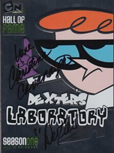 christine cavanaugh signed dexter’s laboratory season 1 dvd