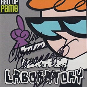 Christine Cavanaugh signed Dexter's Laboratory Season 1 DVD