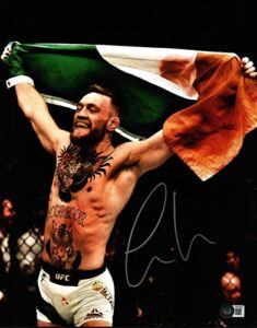 conor mcgregor signed autographed 11×14 photo ufc mma the notorious beckett coa