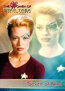 the women of star trek 2010 rittenhouse archives promo card p1 seven of nine