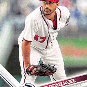 2017 Topps Series 2 #527 Gio Gonzalez Washington Nationals Baseball Card