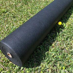 HOOPLE 3FT*180FT Premium Garden Weed Barrier Landscape Fabric Durable & Heavy-Duty Weed Block, Easy Setup